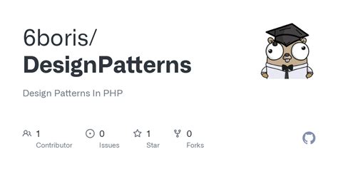 github 6boris designpatterns design patterns in php