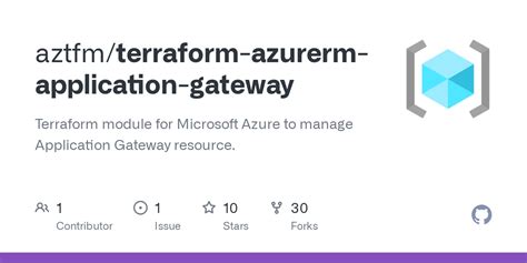 Github Aztfm Terraform Azurerm Application Gateway Terraform Module For Microsoft Azure To