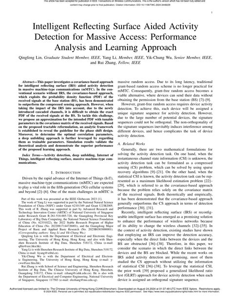 pdf intelligent reflecting surface aided activity detection for