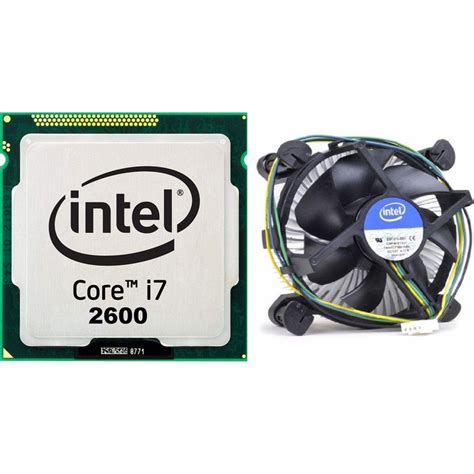 Jual Processor Intel Core I7 2600 Lga 1155 Tray With Fan Shopee Indonesia