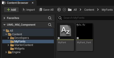 Importing Fonts In Unreal Engine Unreal Engine 56 Documentation