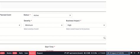 Javascript Syncing Larvel Debugbar To Vues Ui Stack Overflow