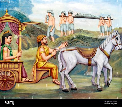 Ba Vang Buddhist Temple During His Visit To The Royal Park Prince Siddhartha Saw The Four