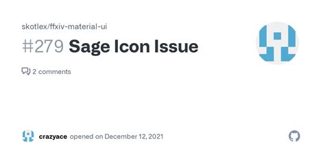 sage icon issue · issue 279 · skotlex ffxiv material ui · github