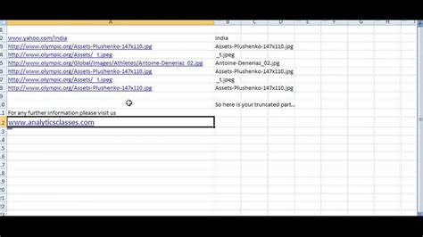 Truncating Strings Using Macros Youtube