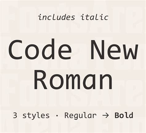 Times New Roman Font Bold
