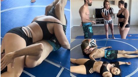 Wrestling Match Between Flavio And Hungarian Huntress Has Way Scissor Ko Needs Cpr