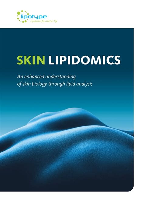 Ebook Skin Lipidomics Lipotype Gmbh
