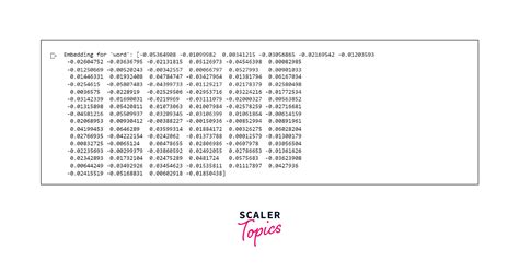 Word2vec With Tensorflow Scaler Topics