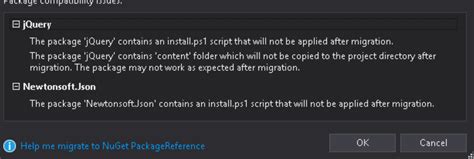 Accessibility Package Compatibility Issues In Migrator Are Not Narrated · Issue 6831 · Nuget