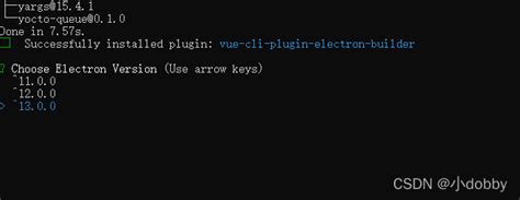 Electron Vue项目搭建electron Vue 运行指令 Csdn博客