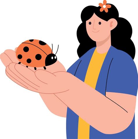 A Flat Style Illustration Showing Nature Lover 66769240 Vector Art At Vecteezy