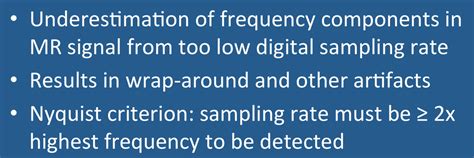 Aliasing Questions And Answers In Mri
