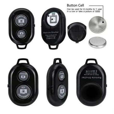 Black Plastic Selfie Bluetooth Remote Shutter Model Name Number R At Piece In New Delhi
