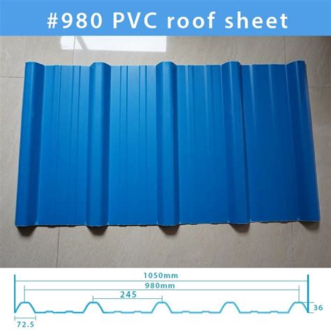 แผ่นหลังคาพลาสติกพลาสติก Pvc Pvc