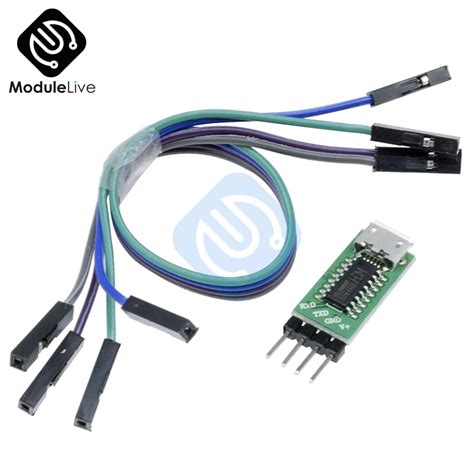 Ch340c Micro Usb To Ttl Serial Port Isp Download Module 5v 3 3v 500ma