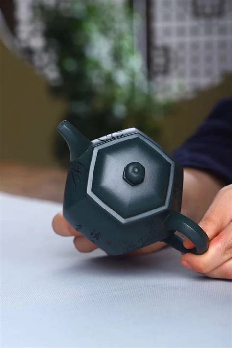 四君子陈俊 国家级工艺美术师 极品天青泥 300cc