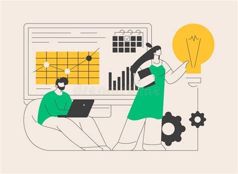 Project Initiation Abstract Concept Vector Illustration Stock Vector