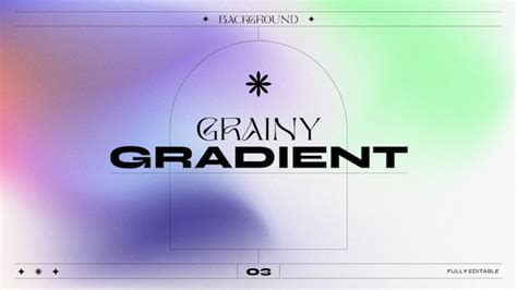 추상 낟알 그라데이션 템플릿 프리미엄 벡터