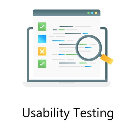 Usability Testing Concept In Gradient Style Content Searching 6867257 Vector Art At Vecteezy