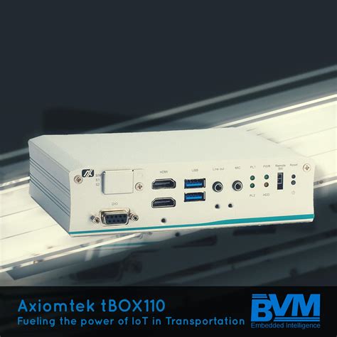 Axiomtek TBOX Embedded System For In Vehicle Use BVM Ltd