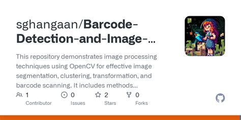 barcode detection and image analysis techniques image processing