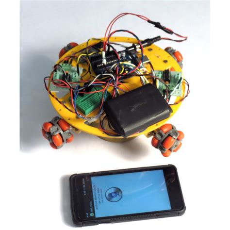 buy voice controlled omni directional robot arduino and