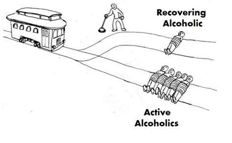 Made A Trolley Problem To Torture My Friends In Recovery R Trolleyproblem