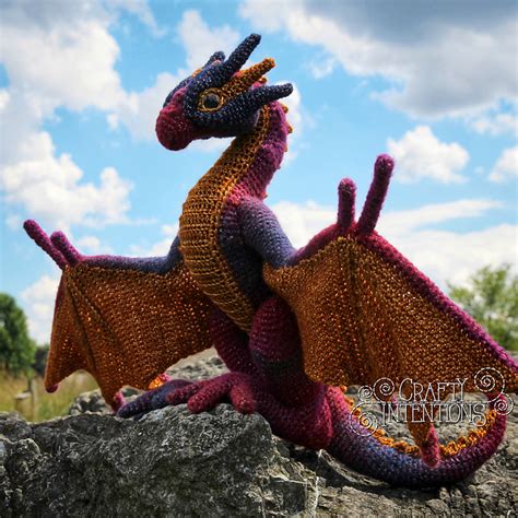 Ravelry Large Wyvern Pattern By Megan Lapp