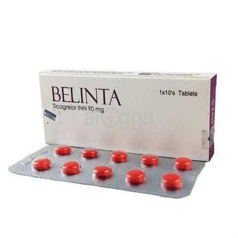 Brilinta 90 Mg At ₹ 912strip Ticagrelor Tablets In Nagpur Id
