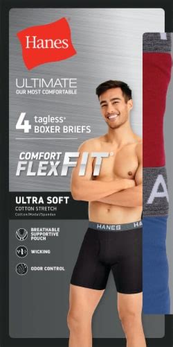Hanes® Ultimate Comfort Flex Fit® Boxer Brief S Kroger