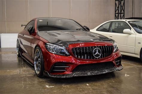 Modified Red Mercedes Benz C 43 Amg Coupe In The Elite Showcase
