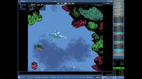 SkyEmu V2 GBC OpenGL Native Test 60fps QuickSync X64 Sound Core I3
