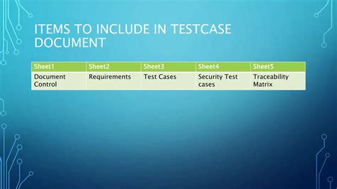 What Is A Test Case Pptx