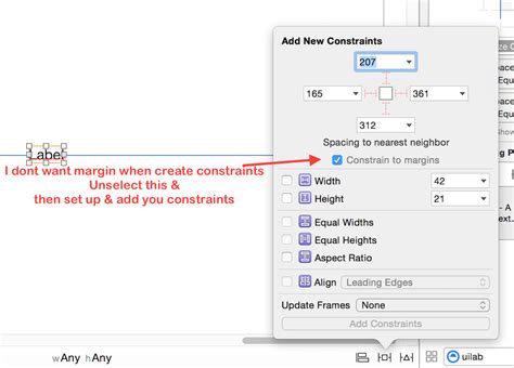 Objective C Ios Remove Uitableviewcell Internal Margins In Xib