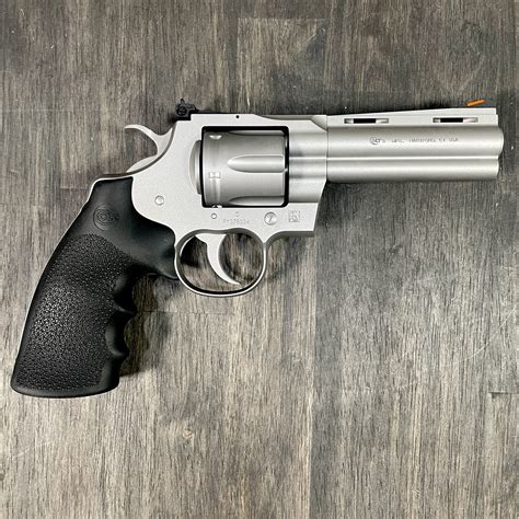 Colt Python Stainless Bead Blasted 425 357 Magnum Guntickets 20 Spot Gunbros