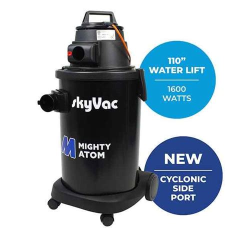 Skyvac Mighty Atom Vacuum Only Wet Gutter Vac Commercial