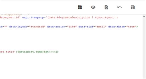 How To Adding Facebook Like Button On Blogger S Each Post Blog Tipster