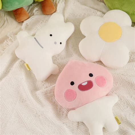 Poom 카카오프렌즈 토끼와 어피치 쿠션