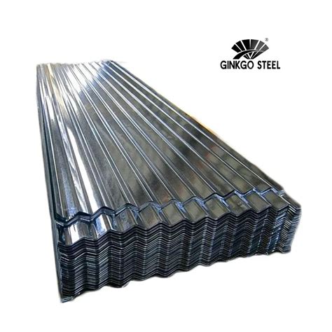 China 22 Gauge Corrugated Galvanized Zinc Roof Sheets Iron Steel Tin