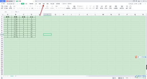 Wps Excel开始菜单工具变成灰色怎么解决？ Wps Excel开始菜单工具灰色不能操作解决方法 极光下载站