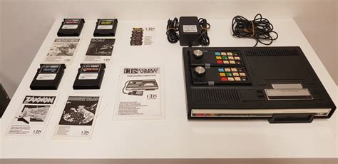 Colecovision Game Console Cbs 1982 With 4 Games And 2 Catawiki