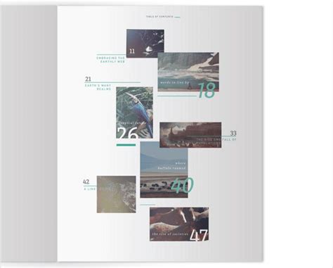 An Open Book With Many Different Images On The Pages And Numbers In Each Section Including Two