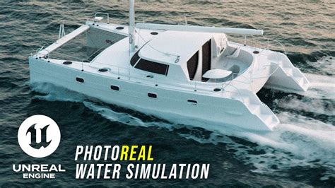 Unreal Engine 5 Cinematic Realistic Water Houdini Flip Sim 2024