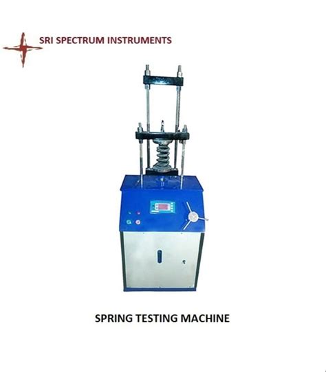 Spring Testing Machine At ₹ 85000 Piece Spring Load Testing Machines In Visakhapatnam Id