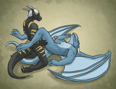 Rule 34 Anal Dragon Dragonator Gay Horn Male Penetration Penis