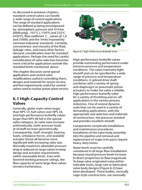 Control Valve Handbook En 3661206 Pages 151 160 Download Free Pdf Valve Pressurized Water