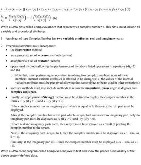 Solved Exercise 4 Complex Numbers This Problem Revolves