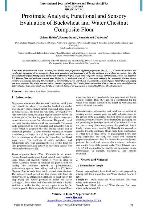 Pdf Licensed Under Creative Commons Attribution Cc By Proximate Analysis Functional And