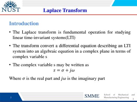 SOLUTION Laplace Transform Studypool